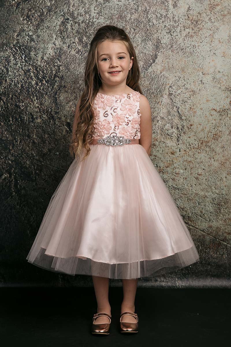 Buy Adriana White Flower Girl Dresses Online - Petite Adele